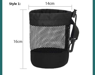 Cina Pallina da tennis di golf di stoccaggio di Mesh Pocket Net Pouch For della borsa di cordone di sport del poliestere in vendita