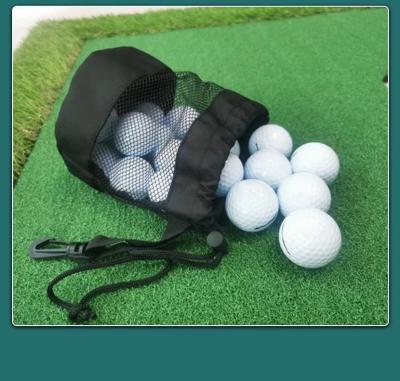 Cina Pallina da tennis di golf di stoccaggio di Mesh Pocket Net Pouch For della borsa di cordone di sport del poliestere in vendita