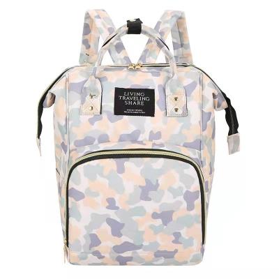 China Totalizzatore conveniente della borsa del pannolino di cura della madre di viaggio dello zaino della mummia di Oxford della mamma della borsa impermeabile del pannolino for sale