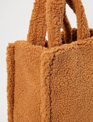 中国 Lightweight Casual Girl Tote Bag Shock Proof Durable Women Lamb Shopping Bag 販売のため