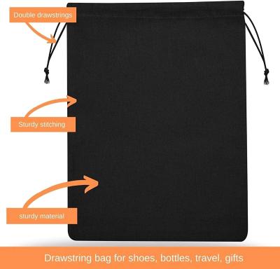 Cina Lager capacity Durable lLightweight Cotton Blend Drawstring Bags in vendita