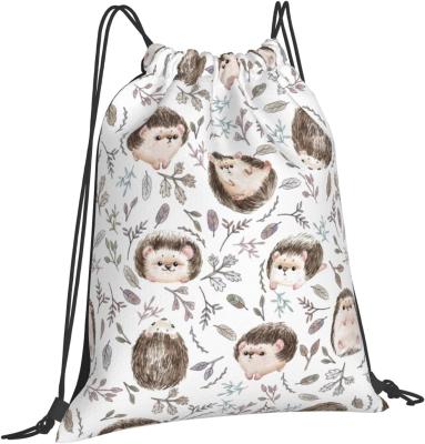 Cina Recyclable And Durable Backpack Bag Sport Gym Sack Drawstring Bag String Bag Yoga Bag in vendita