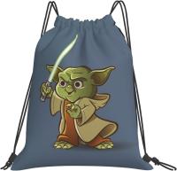 China Waterproof Polyester Drawstring Backpack 43cm Bulk Cartoon String Cinch Bag for Men Women for sale