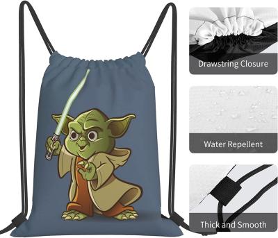 Cina Lightweight waterproof durable soft drawstring backpack bags for men women in vendita