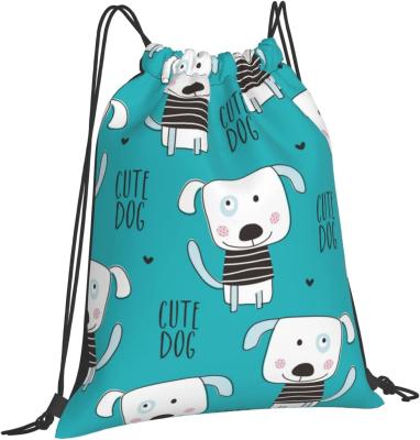 Китай Waterproof And Lightweight Drawstring Backpack Drawstring Bags For Kids продается