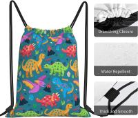 China Custom Waterproof Polyester Drawstring Backpack for Kids Bulk 1000PCS for sale