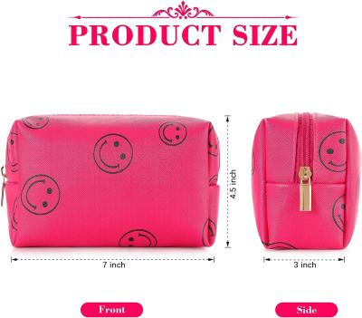 Cina Organizzatore cosmetico impermeabile Cute Portable  della borsa di gusto squisito di cuoio di trucco dell'unità di elaborazione in vendita