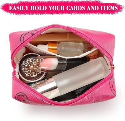Cina Organizzatore cosmetico impermeabile Cute Portable  della borsa di gusto squisito di cuoio di trucco dell'unità di elaborazione in vendita