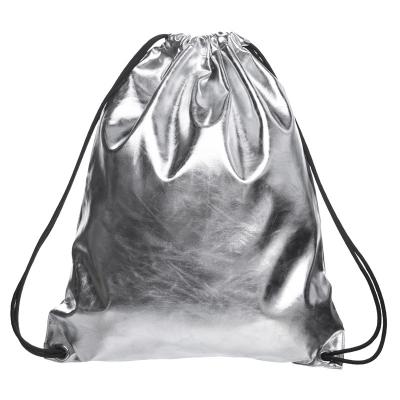 Cina Custom PU Leather Drawstring Bags Headset Waterproof Storage String Bag in vendita