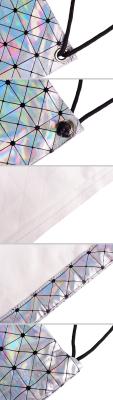 Cina Custom PU Leather Drawstring Bags Headset Waterproof Storage String Bag in vendita