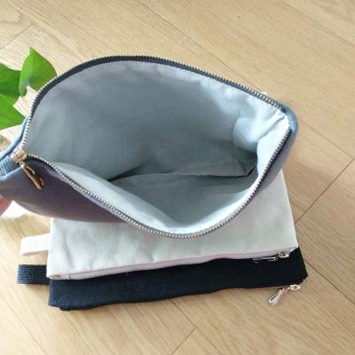 Cina Cotone che allinea 12*8.5 tela Pen Case Stationery Storage in vendita