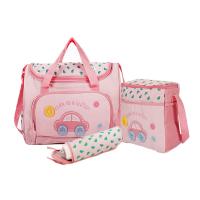 China Customized Multi Pocket Diaper Backpack Nylon Waterproof 200pcs MOQ for sale