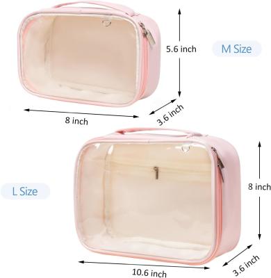 Cina Multi Functional Waterproof Toiletry Bag Makeup Organizer With Zipper Handle in vendita
