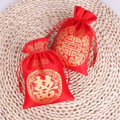 China Schokbestendig en duurzaam Kleine draadjes geschenkzakken Juwelenzakken Te koop