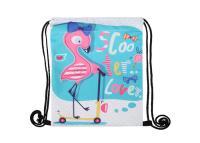 China Custom Print Waterproof Drawstring Backpack Polyester 2000 Pcs MOQ OEM ODM for sale