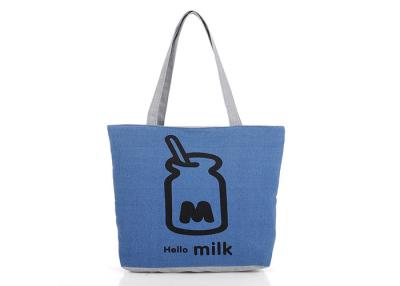 China Grandi borse colorate Tote Bags For School riutilizzabile della tela di Eco for sale