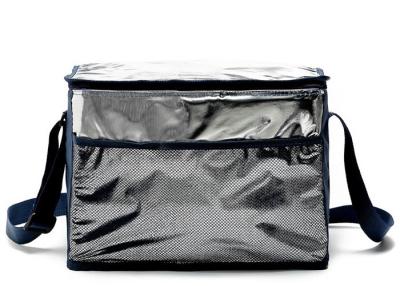 China Crianças térmicas coloridas de Tote Bags Reusable For Men Wowen do almoço da folha de alumínio à venda