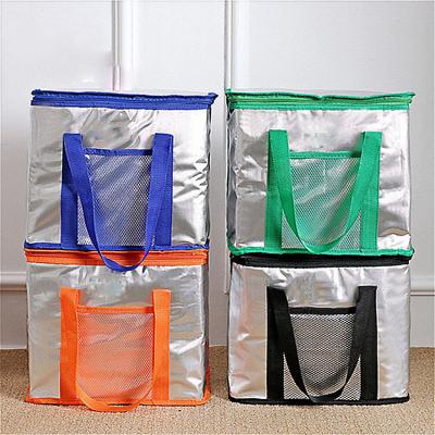 Cina Grande servizio dell'OEM isolato di EPE termale arancio Tote Lunch Bag in vendita