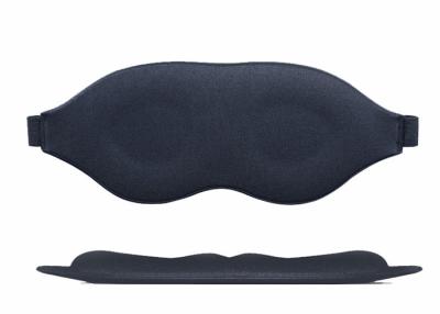 Cina servizio pieghevole di seta dell'OEM della maschera di occhio di sonno del raso 3D di 25*10cm in vendita