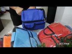 Aluminum Foil Outdoor Picnic Insulated Tote Lunch Bag Insulation Cooler Bag 7L