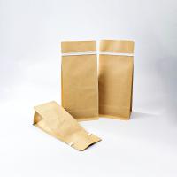 China Refoldable Kraft Paper Coffee Tea Packaging for sale