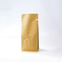 China Refoldable Kraft Paper Coffee Tea Packaging for sale