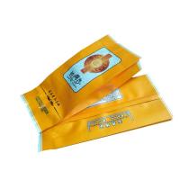 China Reusable Moisture Proof Coffee Tea Packaging Three Side Sealed Custom Tea Bag Packaging for sale