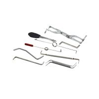 China Locksmith Practice Picking Tools 20-In-1 Hook Lockpick Lock Picks House Lock Set for sale