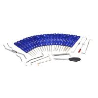 China Locksmith Practice Picking Tools 20-In-1 Hook Lockpick Lock Picks House Lock Set for sale
