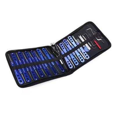 中国 30イン1ロック ピック ツール セット オープナー 鍵師 ピック 販売のため