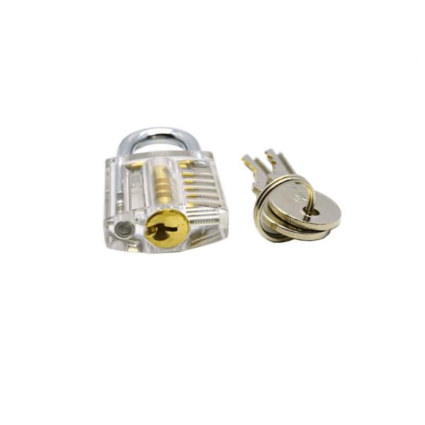 Quality Beginner Locksmith Tools Transparent Practice Lock For Learning Purposes,12 for sale