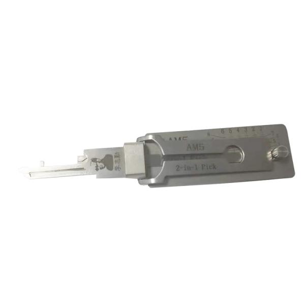 Lishi 2in1 Tool HU66 SC1 SC4 KW1 R52 KW5 AM5 M1/MS2 B111 TE2 Lock Pick Decoder