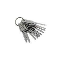 China locksmith key lock picking kit locksmith lock pick set lock picking KLOM with number for sale