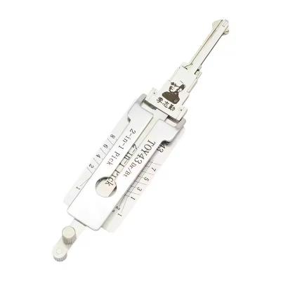 China Lishi Lock Pick For Cars Set TOY43 2-In-1 Pick Car Door Lock Pick Decoder Unlock Tool for sale