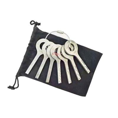 China H66 7piece Set Car Lock-picking Tools Car Locksmith Tools For Opening Car Doors for sale