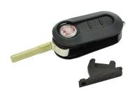 China Fiat 3 Button Flip Remote Key Shell Car Key Shell Color Option for sale