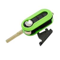 China Fiat 3 Button Flip Remote Key Shell Car Key Shell Color Option for sale