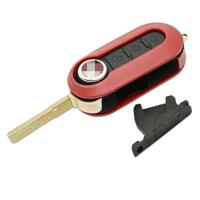 China Fiat 3 Button Flip Remote Key Shell Car Key Shell Color Option for sale
