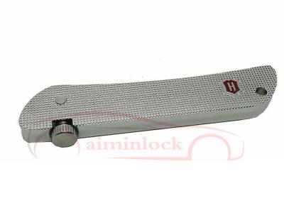 China Stainless steel vouwbare 7 in 1 slot picking set slotenmaker gereedschappen (Silver) Te koop