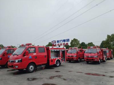 중국 동펜 6륜 1톤 소방 차량 물탱크 소방 트럭 판매용