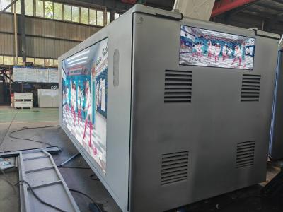 중국 첸글리 16FT 18F 3면 LED 화면 광고 밴 사용자 정의 모바일 LED 디스플레이 박스 판매용