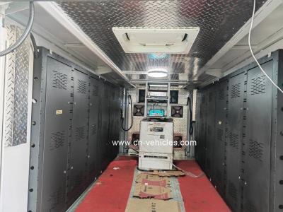 중국 첸글리 16FT 18F 3면 LED 화면 광고 밴 사용자 정의 모바일 LED 디스플레이 박스 판매용