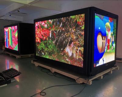 Китай Уличный HD P4 полноцветный светодиодный дисплей 16 футов для рекламного грузовика продается