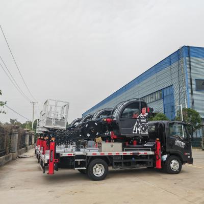 중국 ISUZU 30미터 에어워크 플랫폼 작업 작업 버킷 인리프트 리프팅 리프팅 픽업 트럭 판매용