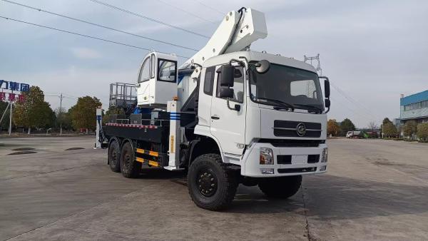 Quality CLW Brand Off-Road Telescopic Aerial Boom Lift High-Altitude Vehicle Platform Truck for sale