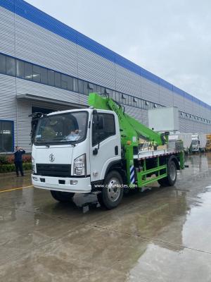 중국 샤크만 23미터 고도 작업 트럭 판매용