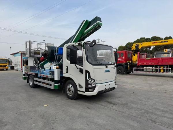Quality JMC 4X2 Electric Engine Aerial Man Lift Boom Truck 38m Boom Lift Truck for sale