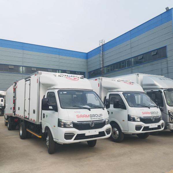 Quality Dongfeng Mini Refrigerated Truck Fresh Food Freezer Refrigerator Truck for sale