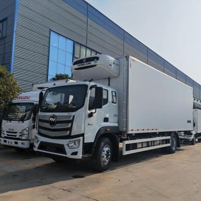 중국 포톤 오마크 냉동 탑차 냉장 Thermo King 냉동 트럭 판매용