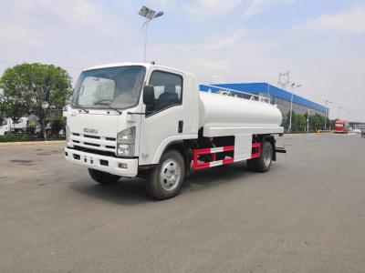 중국 ISUZU ELF 8m3 8ton 8000L 액체 레버와 함께 식수 운송 트럭 판매용